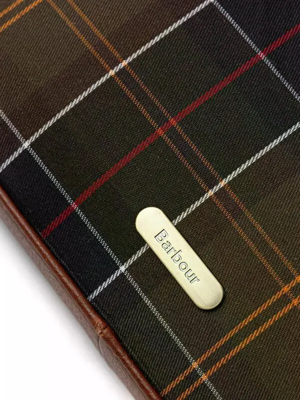 Barbour Tartan-pattern Tote Bag