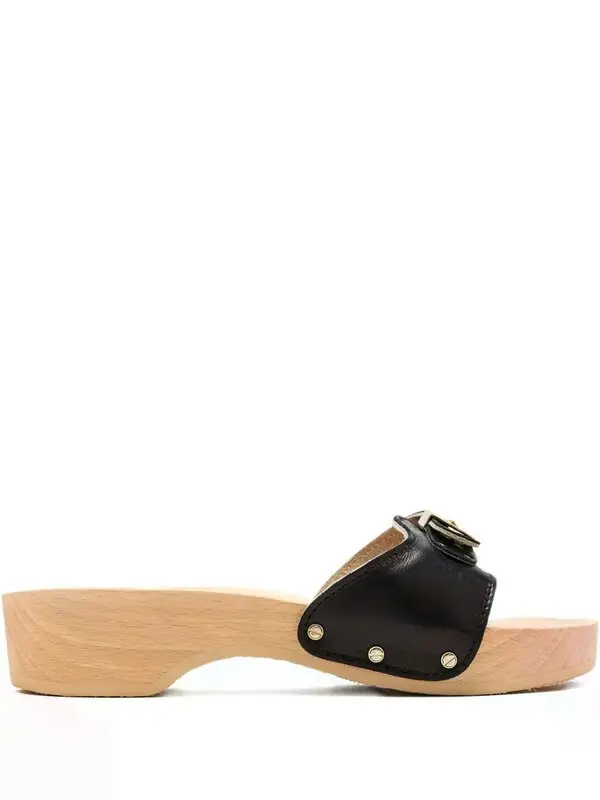 DR. SCHOLL'S SHOES 40mm Buckle-fastening Wooden Sandals