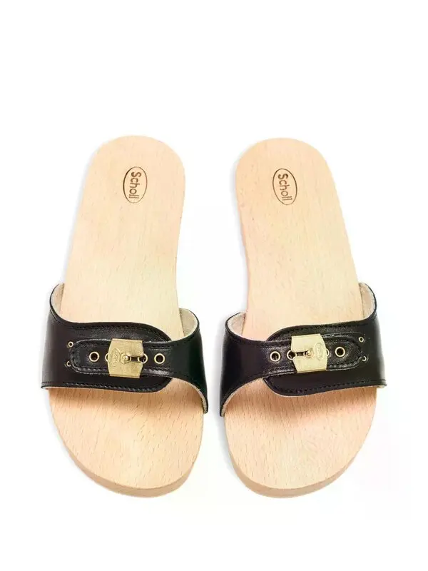 DR. SCHOLL'S SHOES 40mm Buckle-fastening Wooden Sandals