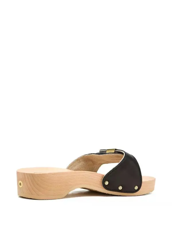 DR. SCHOLL'S SHOES 40mm Buckle-fastening Wooden Sandals