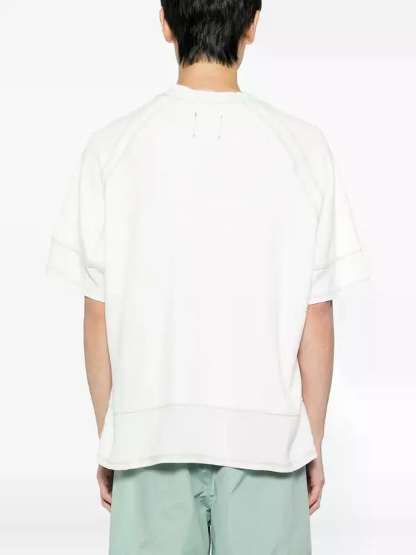 Asics Slogan-embroidered T-shirt