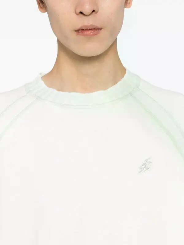 Asics Slogan-embroidered T-shirt