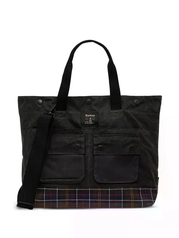 Barbour Logo-patch Tote Bag