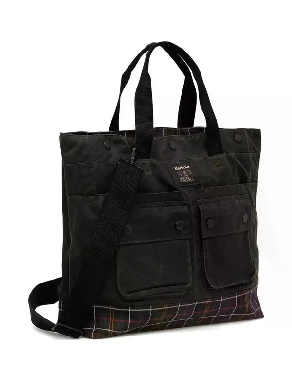 Barbour Logo-patch Tote Bag