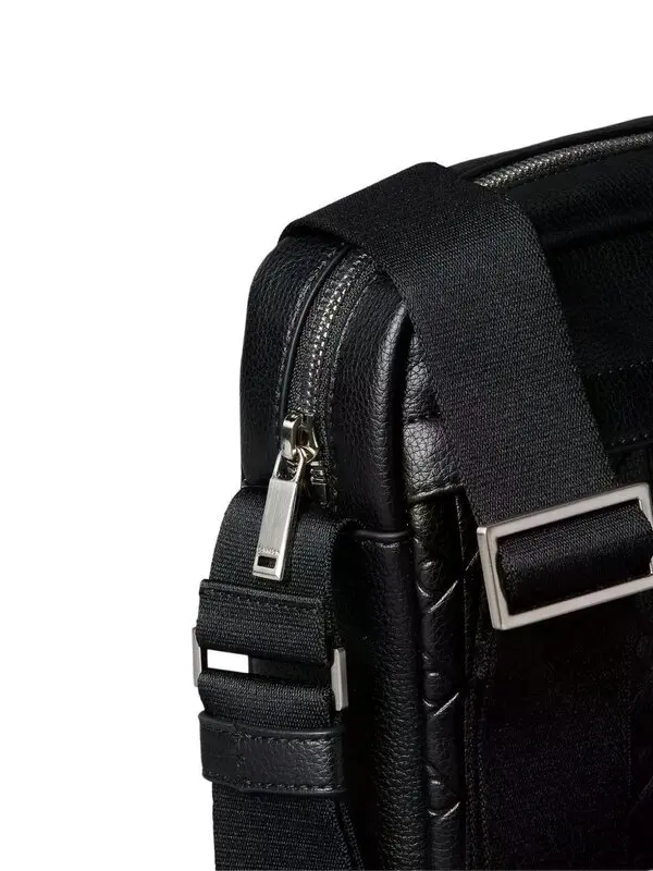 Calvin Klein Monogram Embossed Shoulder Bag