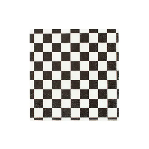 JOLLITY & CO Checkered Cocktail Napkins - The Classic