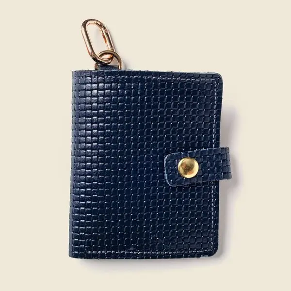 CASUPO Wallet With Snap And Key Ring - Navy Limited Edition
