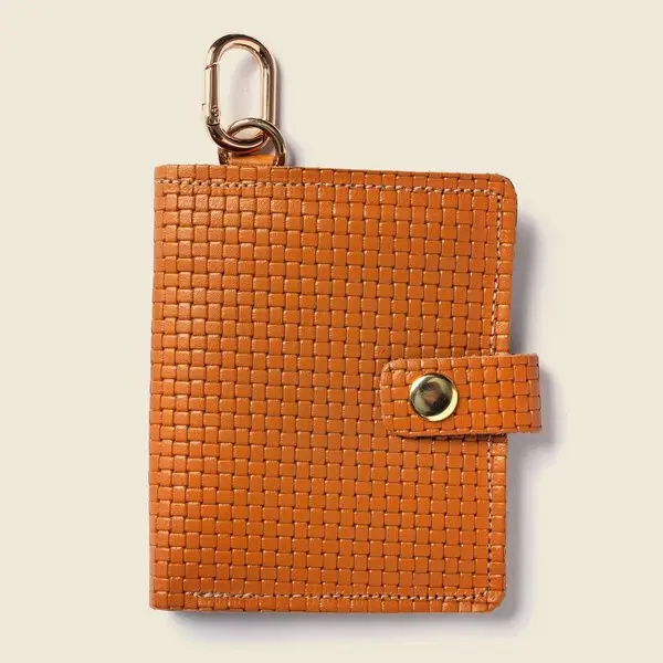 CASUPO Wallet With Snap And Key Ring - Tan Limited Edition