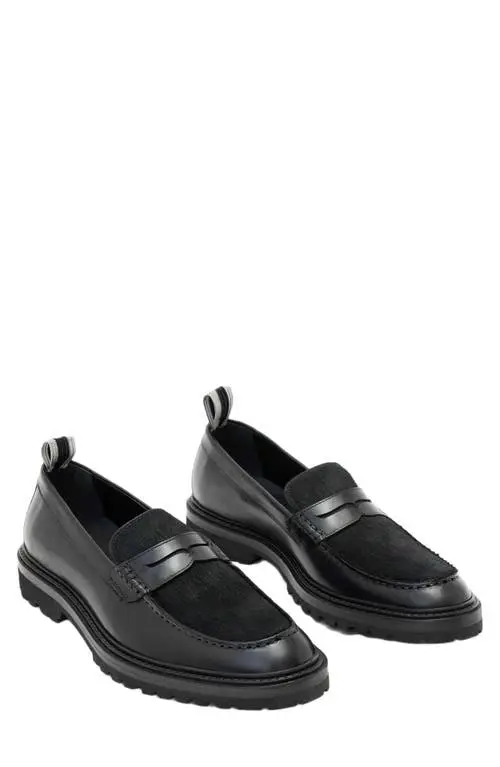 John Varvatos Leather Loafer