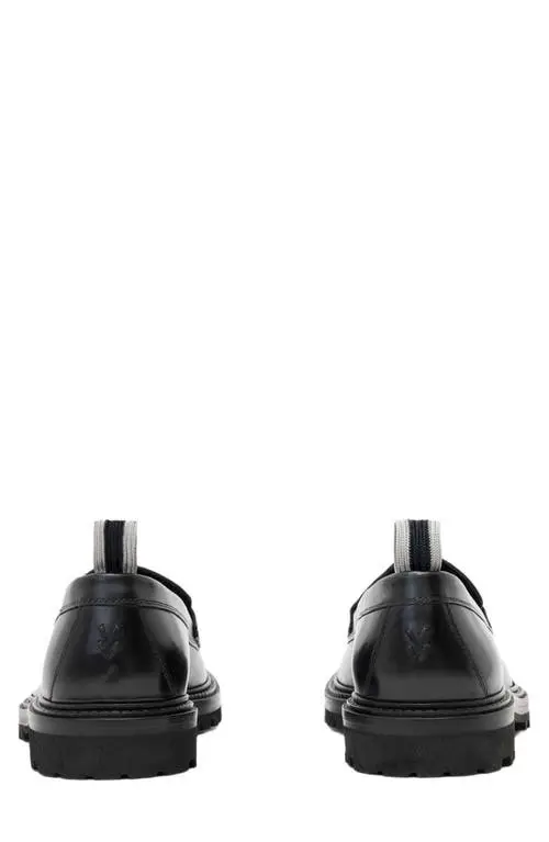 John Varvatos Leather Loafer