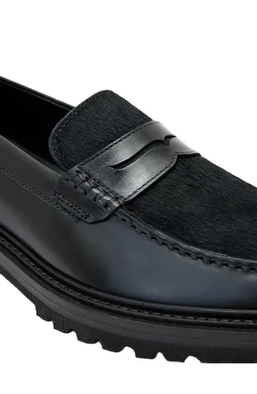 John Varvatos Leather Loafer