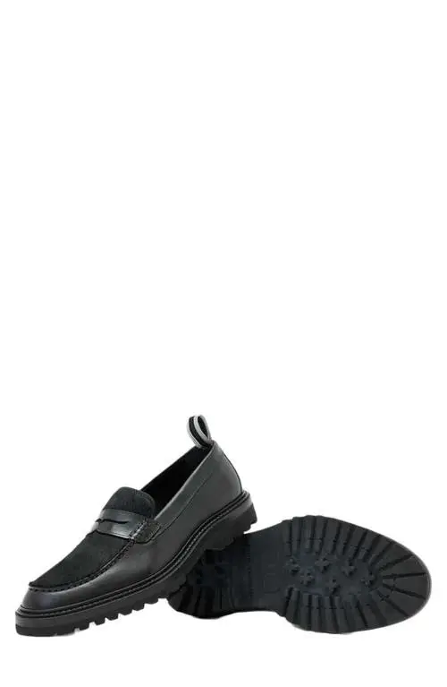 John Varvatos Leather Loafer
