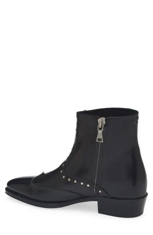 John Varvatos Ludlow Studded Wingtip Boots