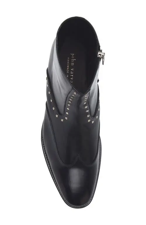 John Varvatos Ludlow Studded Wingtip Boots