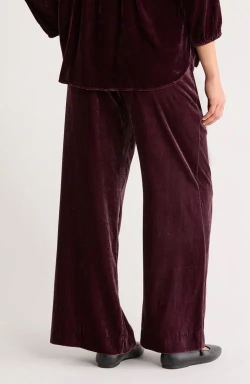 Marine Layer Bella Velvet Drawstring Pants