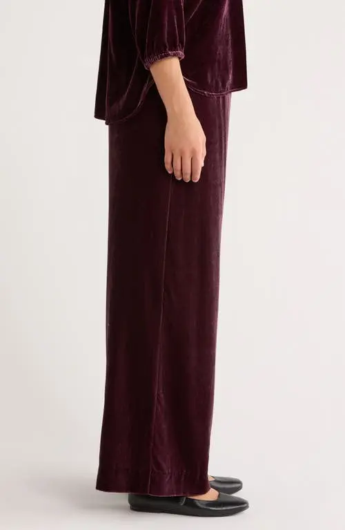 Marine Layer Bella Velvet Drawstring Pants