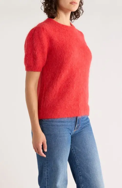 Marine Layer Puff Sleeve Suri Alpaca Blend Sweater