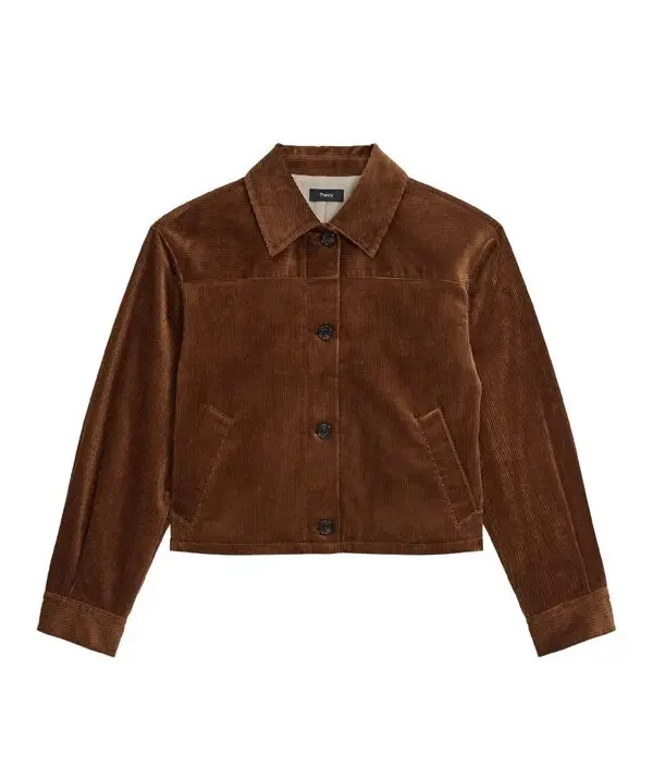 Theory Jones Corduroy Shirt Jacket