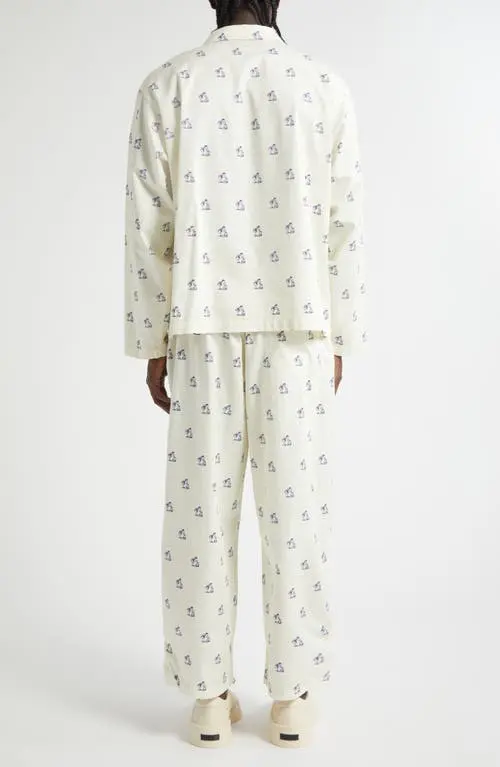 UNDERCOVERISM Teddy Bear Print Pajamas