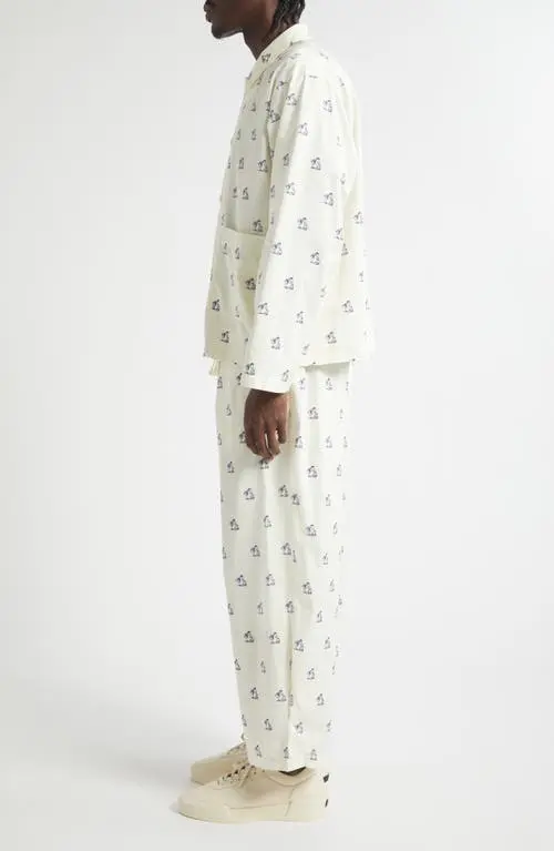 UNDERCOVERISM Teddy Bear Print Pajamas