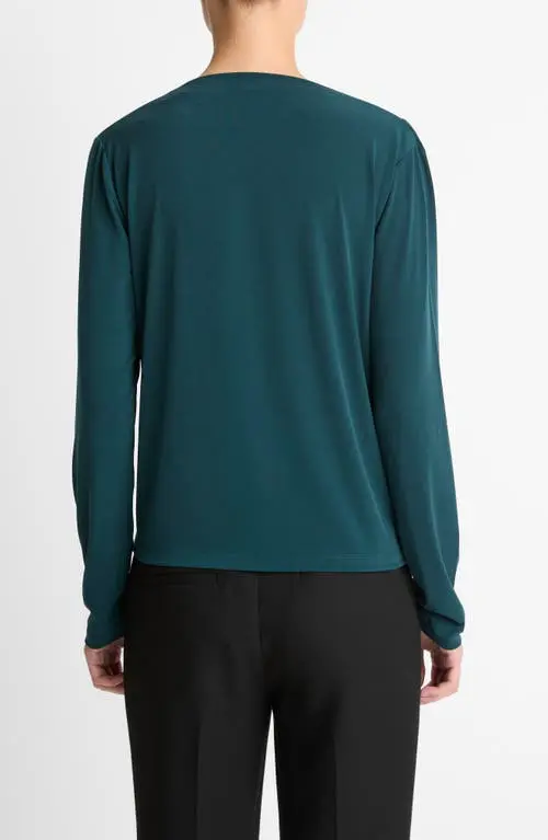 Vince Cowl Neck Knit Top