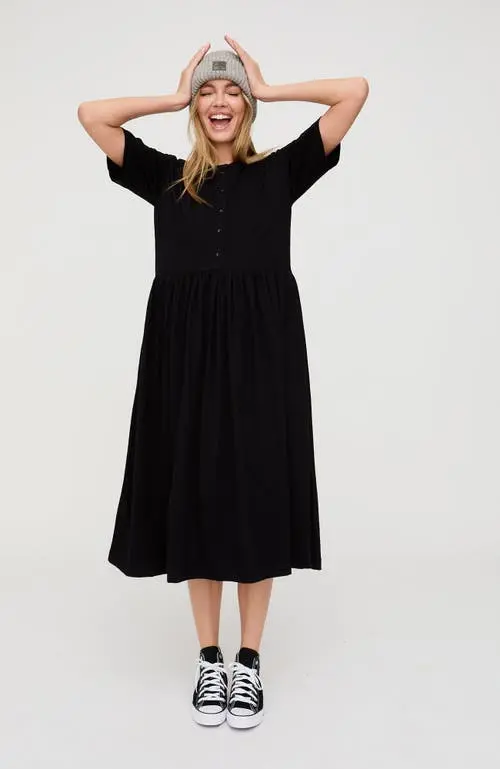 TURTLEDOVE LONDON Organic Cotton Matilda Midi Dress
