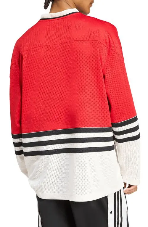 Adidas Oversize Mesh Hockey Jersey