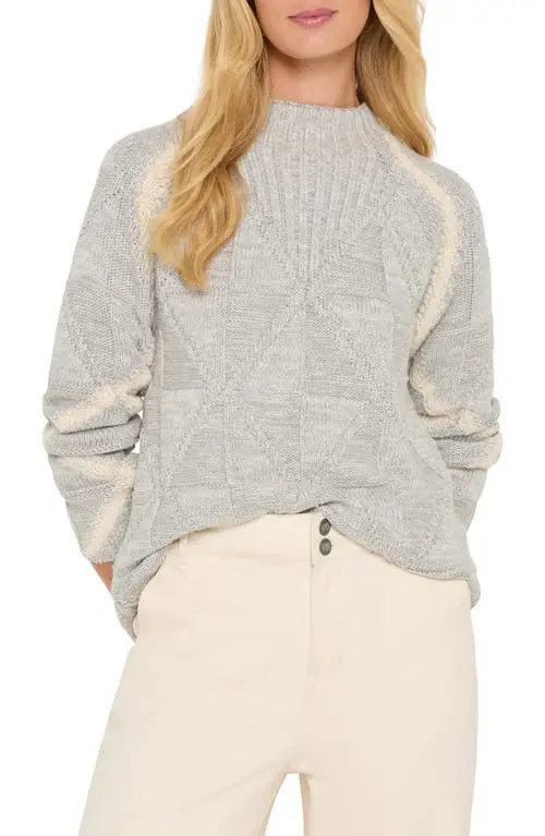 NIC+ZOE Dashing Diamonds Sweater