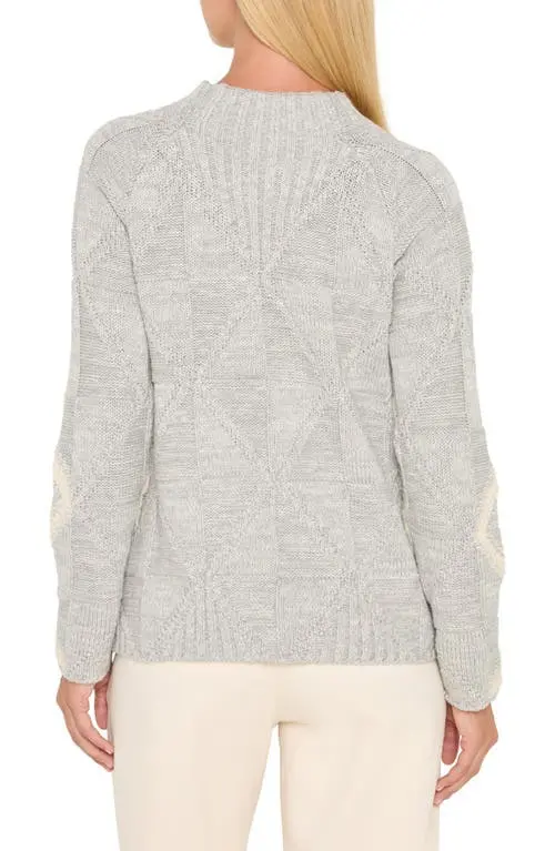NIC+ZOE Dashing Diamonds Sweater