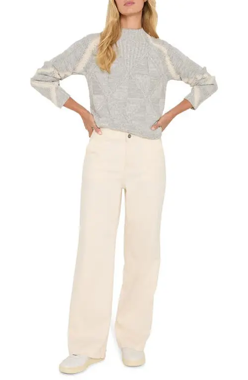 NIC+ZOE Dashing Diamonds Sweater