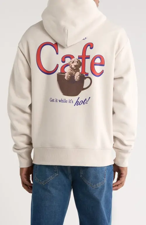 SANTO STUDIO Maple Café Cotton Zip Hoodie
