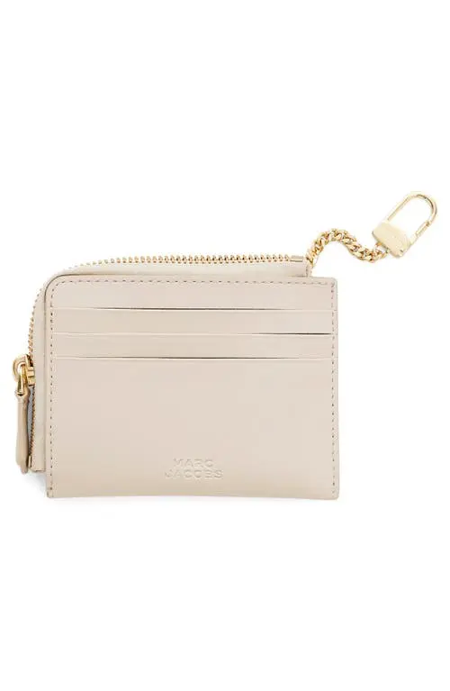 Marc Jacobs The Top Zip Wallet - Cloud White