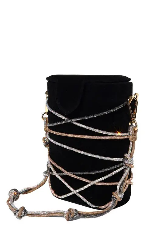 SIMITRI Knotty Bucket Bag - Black