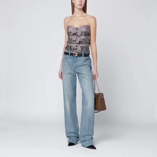 Valentino Garavani Light Wash Denim Jeans