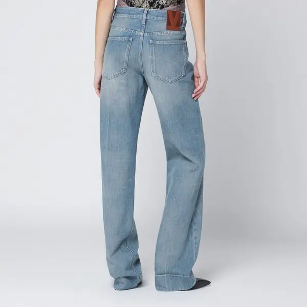 Valentino Garavani Light Wash Denim Jeans