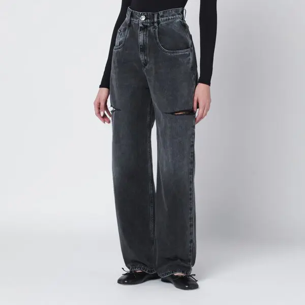 MAISON MARGIELA Washed Jeans With Side Rips