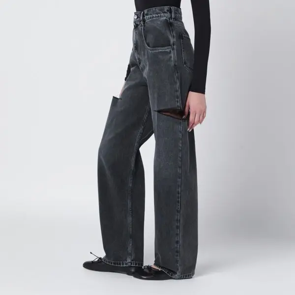 MAISON MARGIELA Washed Jeans With Side Rips