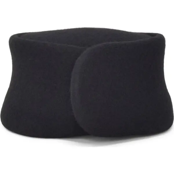 GIGI BURRIS MILLINERY Tenley Wool Felt Hat - Black