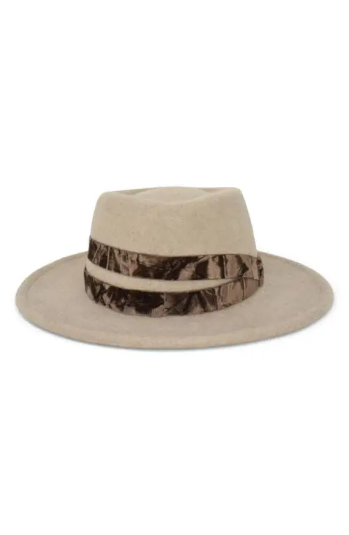 GIGI BURRIS MILLINERY Noelle Wool-blend Hat - Creme Melange