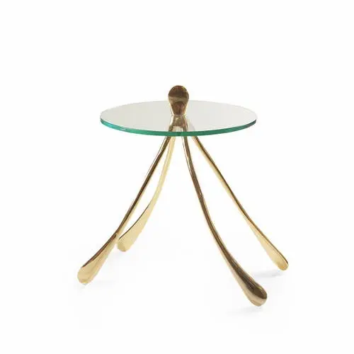 LUNARES Wishbone Accent Table