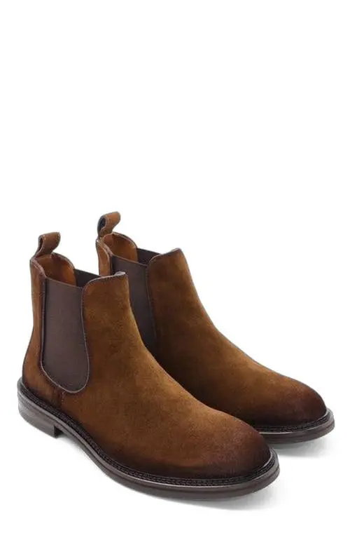 ANTHONY VEER Weston Chelsea Boot - Tobacco Suede