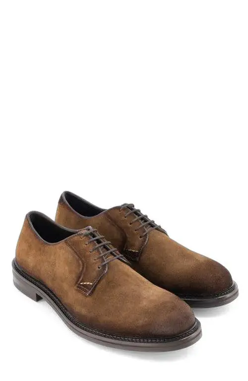 ANTHONY VEER Mason Derby - Tobacco Suede