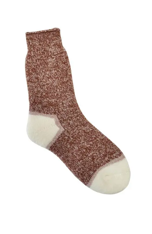 WATSON'S Heat Thermal Crew Socks - Rust Mix