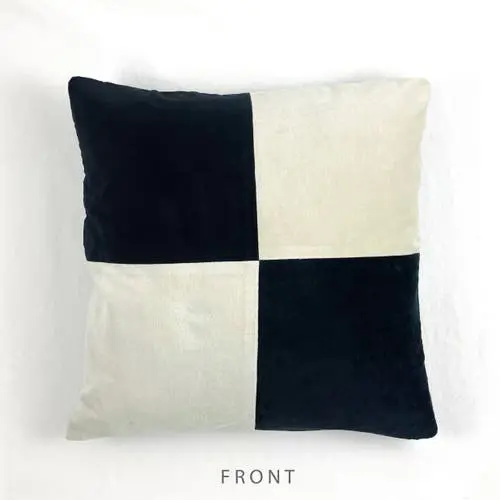 MELLOWWORKS Checkerboardpillow Cover