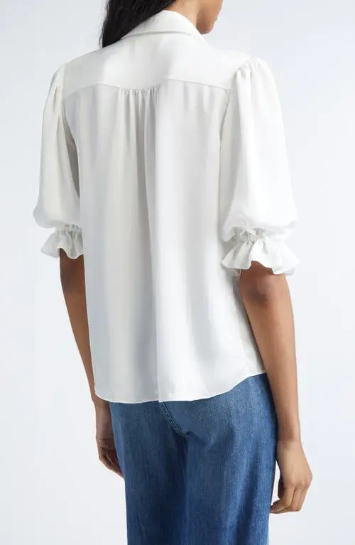 Ramy Brook Amira Button Front Woven Shirt