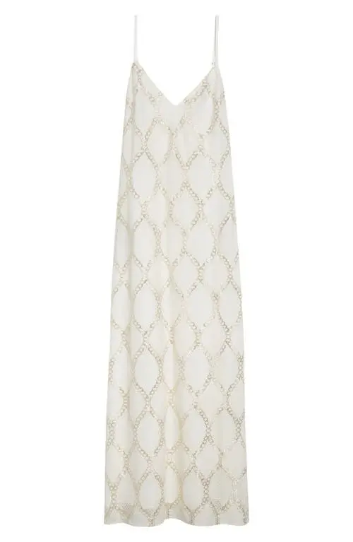 Ramy Brook Lynn Metallic Knit Dress