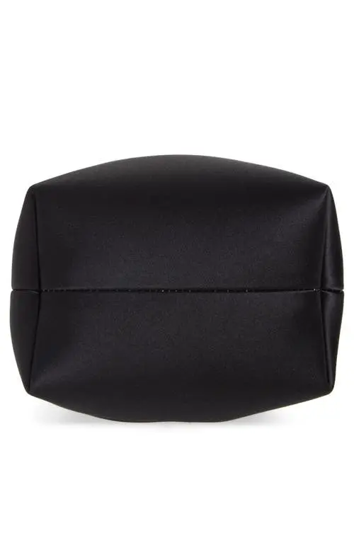 JIMMY CHOO Bon Bon Top Handle Bag - Black/silver