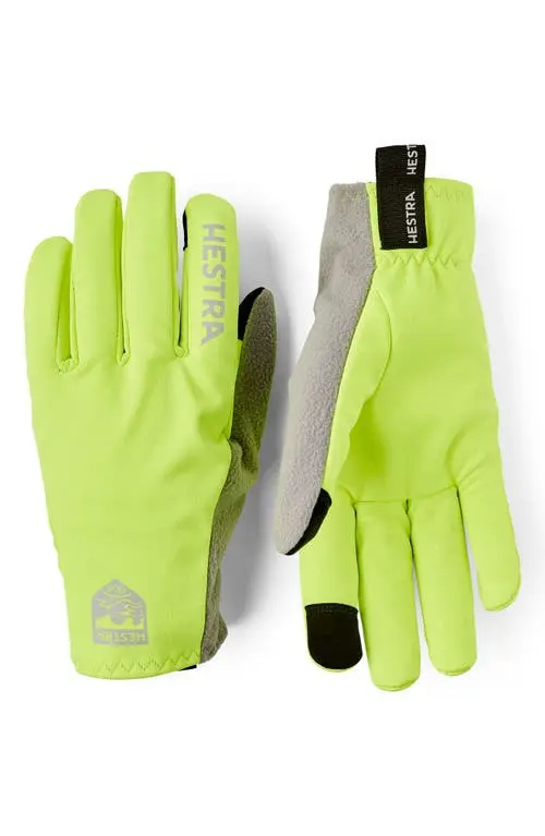 HESTRA Runners Gloves - Yellow High Viz
