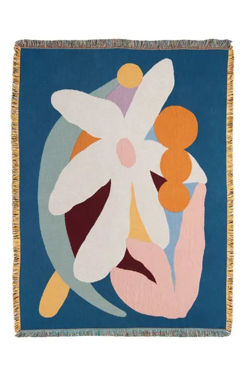 SLOWDOWN STUDIO Delaney Woven Throw Blanket