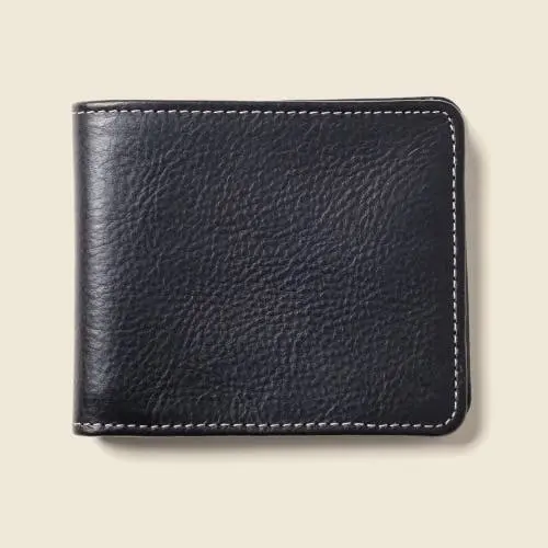 CASUPO Large Billfold Wallet - Black